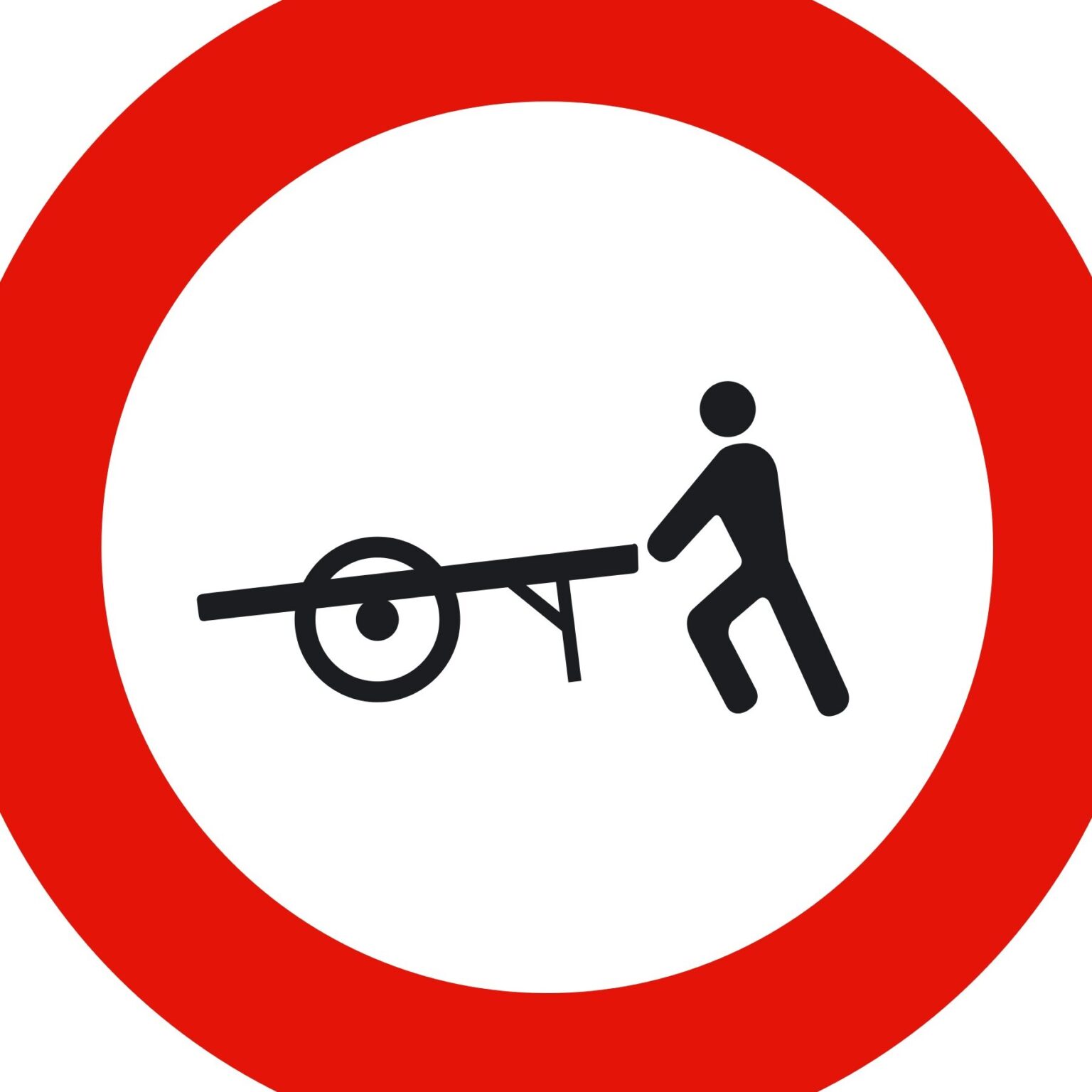 Qué indica la señal circular con borde rojo - Cambios y Transfers